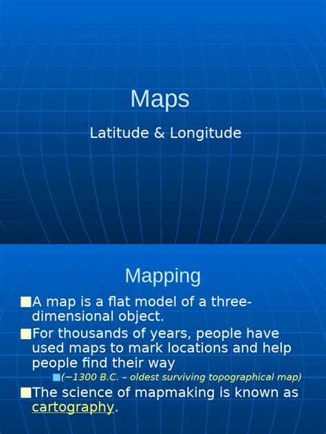 Day 17 To 19 Mappinglatitude And Longitude 1 Pdf Longitude Latitude