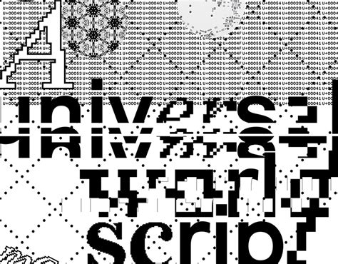 Universal Script Poster Series On Behance