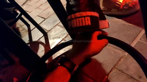 Unknown Candid Hand Trample With Puma Sneakers Cht 7 Part 1