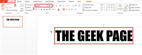 How To Fill A Text With An Image On MS PowerPoint