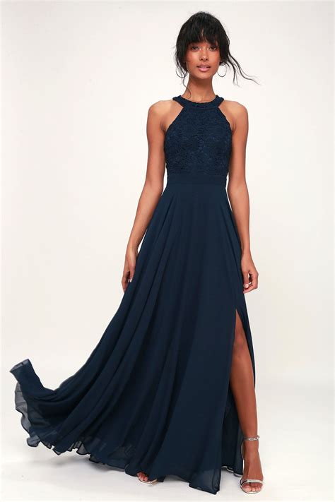 Navy Blue Maxi Dress Dresses Images 2022