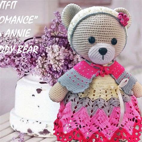 Pattern Crochet Clothes For Teddy Bear Etsy
