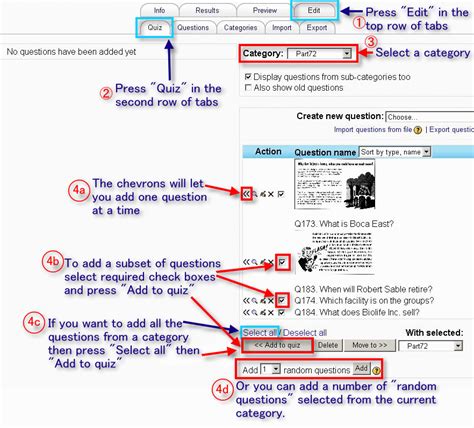 Editing A Quiz Moodledocs