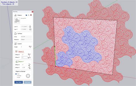 Complex Layout Pattern Help Layout Sketchup Community