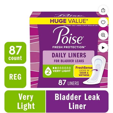Poise In Incontinence