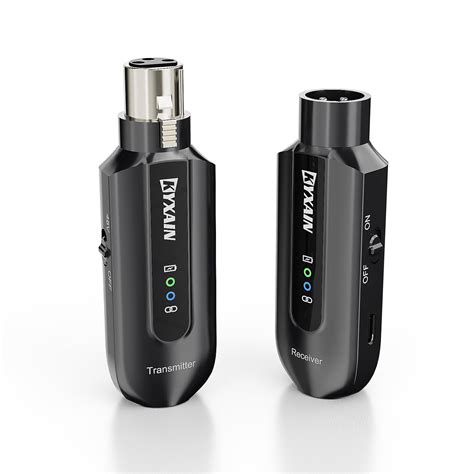 2 4ghz Wireless Microphone System Xlr Mic Adapter Audio Dynamic Transmitter And Receiver For