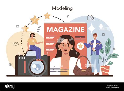 Fashion Model Concept Man And Woman Represent New Clothes At A Fashion Show And Photoshoot