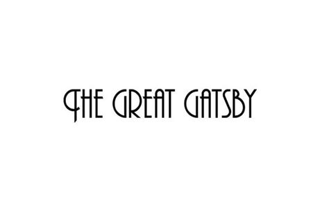 Great Gatsby Font Free Download Fonty Fonts