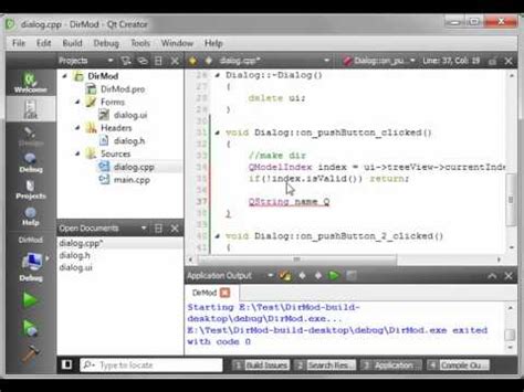 C Qt 48 QDirModel And QTreeView YouTube