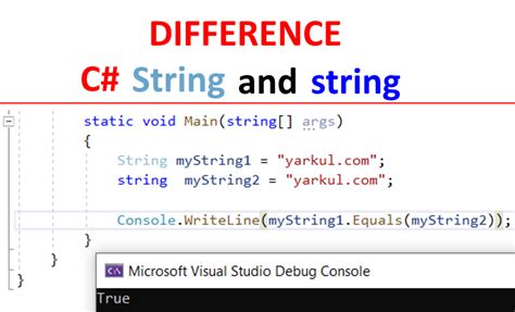Difference Between String And String In C What To Use And Then