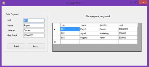 Memulai Crud Sederhana Dengan C Dan Mysql ~ Catetan