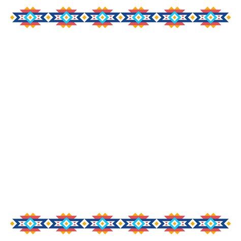 Premium Vector Indigenous Native Frame Vector Design