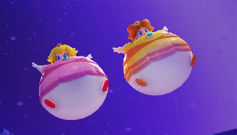 Balloonified Peach And Daisy By Zeroballoony On Deviantart
