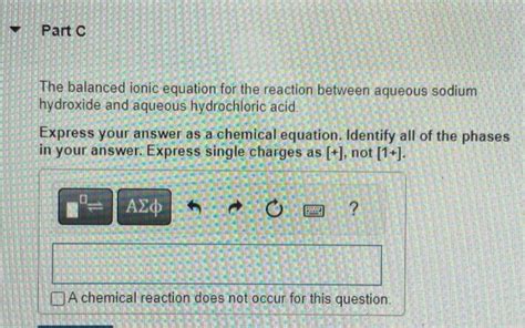Solved Write Balanced Ionic Equations And Net Ionix