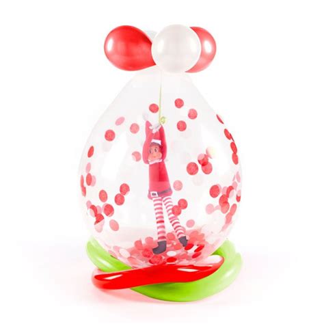 Naughty Elf Stuffed Balloon Delivered Inflated Party Delights