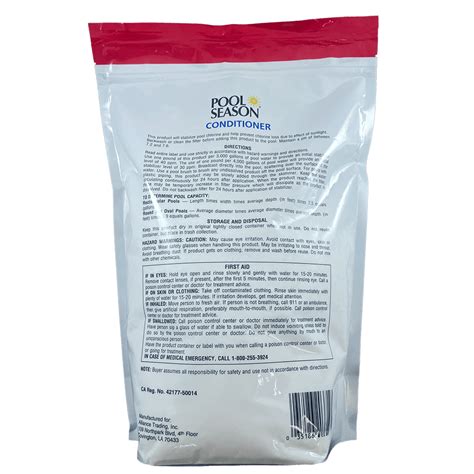 Pool Season Conditioner 5 Lb Pouch Midwest Pool And Spa