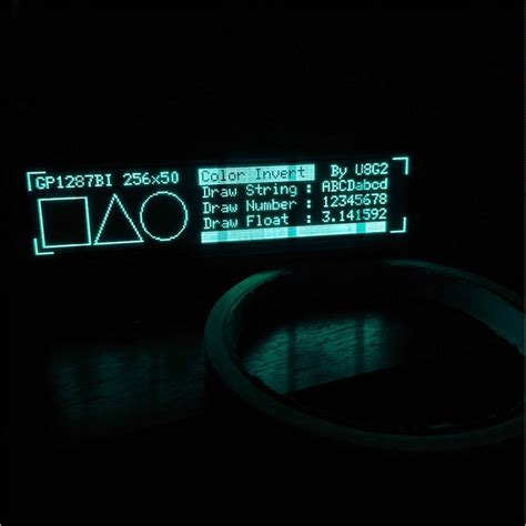 GP X VFD Display Module Dot Matrix Display VFD Matrix Display Module Removed From Car