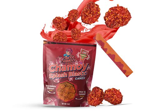Chamoy Viral Gushers Splash Blastz 5oz Candy Chicoschamoyy