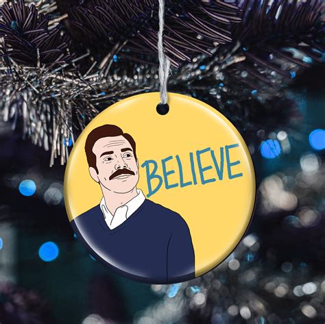 Ted Lasso Believe Ornament Citizen Ruth
