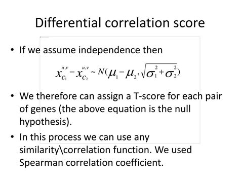 Ppt Dca Differential Correlation Analysis Powerpoint Presentation Free Download Id 2370682