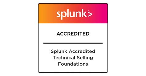 splunk accredited technical selling foundations partner was issued by