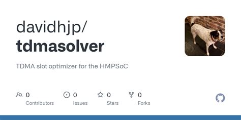 GitHub Davidhjp Tdmasolver TDMA Slot Optimizer For The HMPSoC