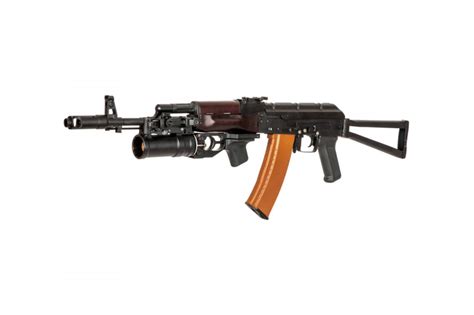 Страйкбольна штурмова гвинтівка Double Bell АКС74 600a гранатомет Страйкбол 6мм Страйкбол