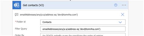 Check If Email Already Exists In Outlook Contacts Power Automate
