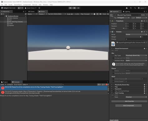 Unity 6 Raytracing Completely Broken In Every Way Imaginable Unity