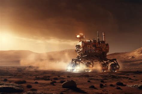 Mars Program For The Exploration Of The Planets Of The Solar System Stock Image Image Of