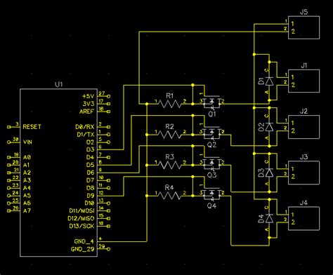 Circuit Design Review 4 Channels Of PWM Mosfets General Guidance Arduino Forum
