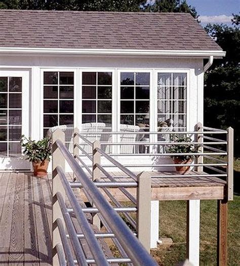 20 Creative Deck Railing Ideas For Inspiration