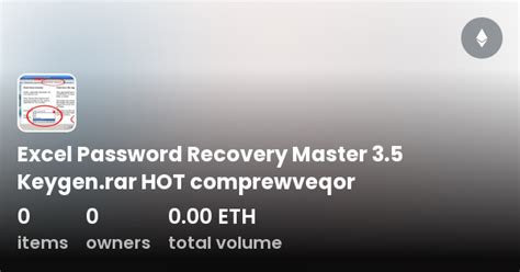 Excel Password Recovery Master 3 5 Keygen Rar Hot Comprewveqor Collection Opensea