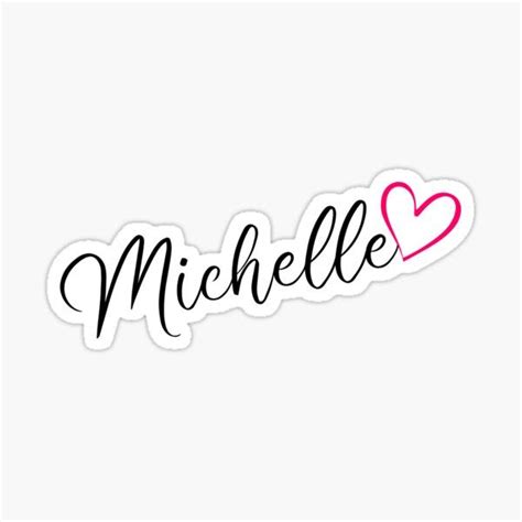 Personalized Calligraphy Name Sticker