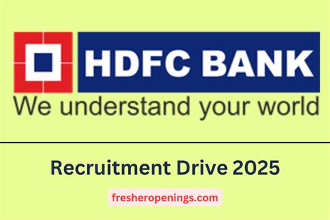Hdfc Bank Walk In Interview 2025 Hiring For Rm Retail Agri