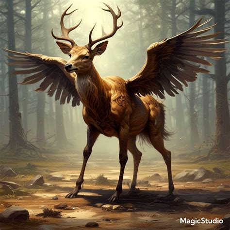Shukernature And Hast Thou Slain The Peryton” An Antlered Atlantean