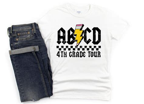 Abcd 4th Grade Digital Download Svg Eps Png  Ai Etsy