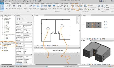 Revit 2021 Rooms Fail To Appear In The Rooms Schedule Autodesk Community
