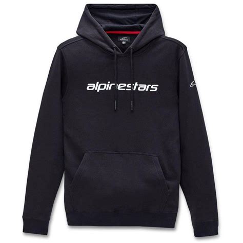 Alpinestars Hoodie Linear Schwarz Maciag Offroad