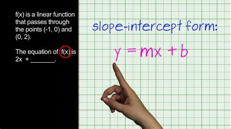 Ged Math Graphs And Functions Shmoop