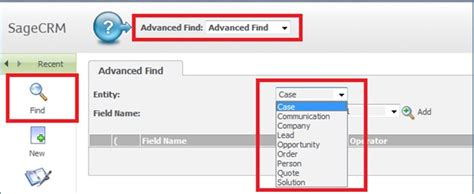 3 Easy Steps To Add Sage Crm Custom Entity In Advanced Find Sage Crm