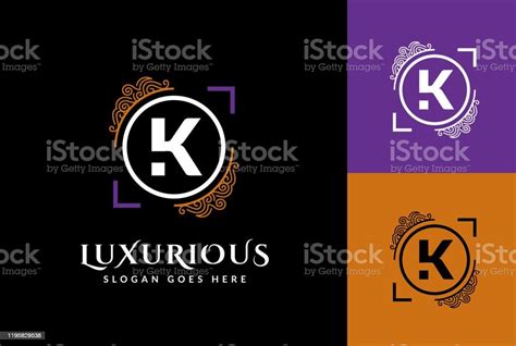 보라색 골드 화이트 로얄 장식 원 K 문자 아이콘 디자인 벡터 로고 템플릿 0명에 대한 스톡 벡터 아트 및 기타 이미지 0명 고급 호텔 골동품 Istock