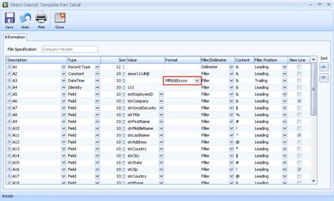 Nacha File Template For Excel