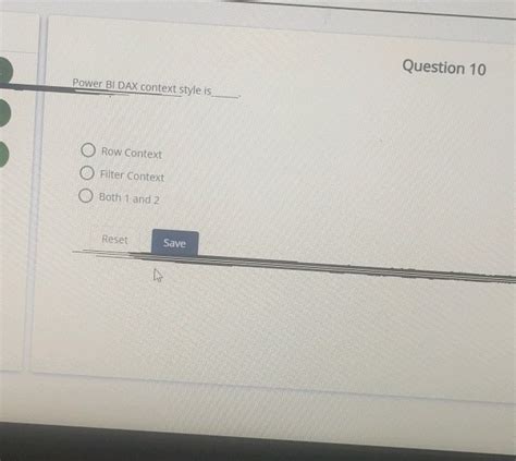 Question 10 Power Bi Dax Context Style Is Row Studyx