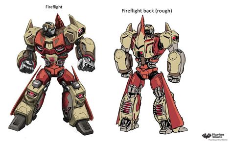Fireflight Concept Art From War For Cybertron Ds Rtransformers