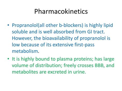 Beta Blockers Pharmacology PPTX