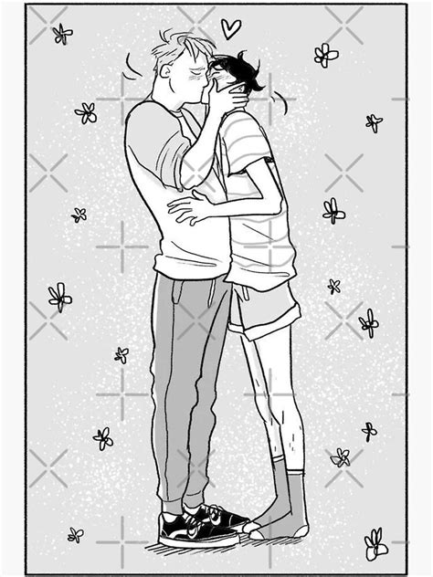 Heartstopper Nick And Charlie Kiss Canvas Print By Creativemaster1 Redbubble