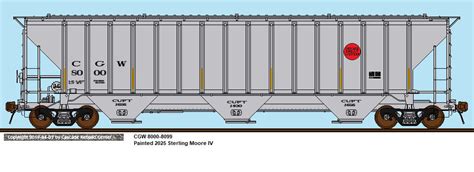 Cgw Ps 4740cf Covered Hoppers By Trainfan4449 On Deviantart