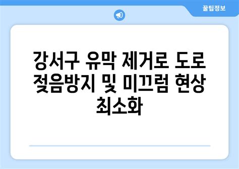 강서구 유막 제거 및 발수 코팅 완료 장마 대비 철저 준비