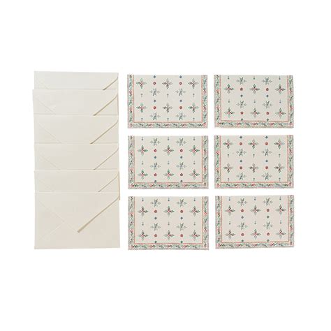 Juliska Heidi Note Card Set Of 6 Wayfair